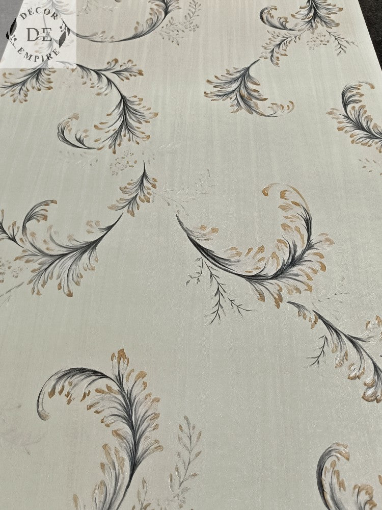 Textured Black Stem Floral Wallpaper - 11345 – Decor Empire